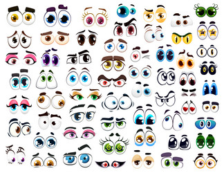 Cartoon Eyes Happy Vector Images (over 130,000)