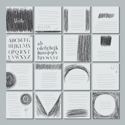 Font Abcd Text Alphabet Vector Images (over 530)