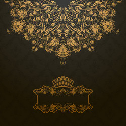 Royal background Royalty Free Vector Image - VectorStock