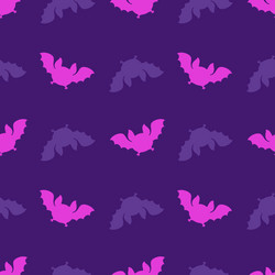 Pattern with bat Royalty Free Vector Image - VectorStock