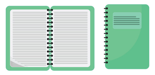 Green Notebook Vector Images (over 11,000)