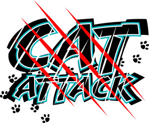Cat Attack Vector Images (over 3,100)