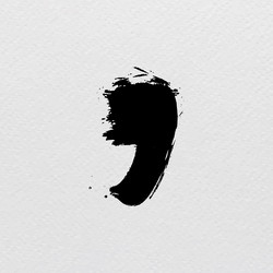 Comma White Background Vector Images (over 870)