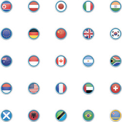 Special country flags Royalty Free Vector Image