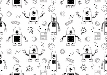 Robot Wallpaper Kids Vector Images (over 390)