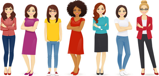 Women Vector Images (over 440,000)