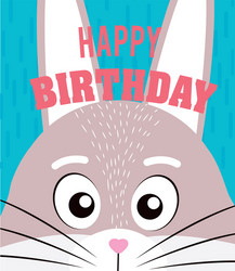 Happy Birthday Rabbit Vector Images (over 6,600)