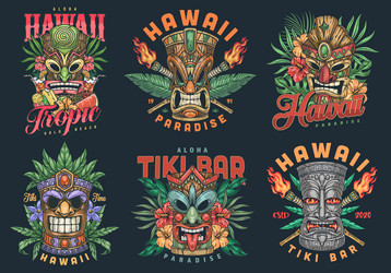 Tiki Vector Images (over 7,000)