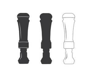 Duck call Royalty Free Vector Image - VectorStock