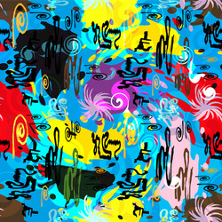Rap Graffiti Pattern Vector Images (over 360)