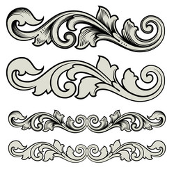 Ornate Scroll Vector Images (over 53,000)