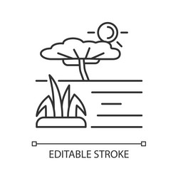 Ecosystem types set Royalty Free Vector Image - VectorStock