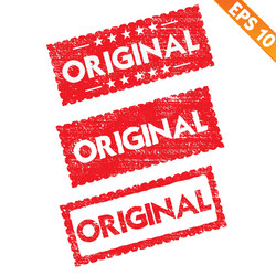 Original rubber stamp Royalty Free Vector Image