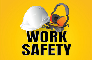 Fall protection construction worker safety first Vector Image