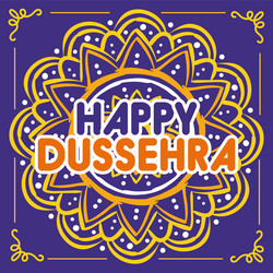 Happy Dussehra Fonts Vector Images (over 280)