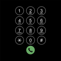 Mobile Keypad Vector Images (over 6,000)