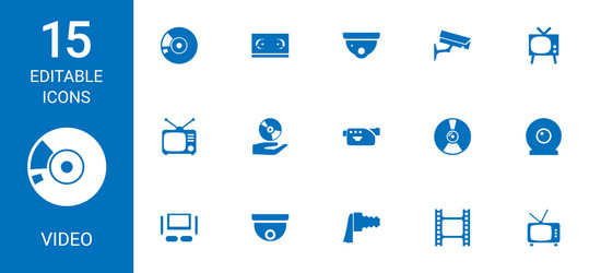 Free Video Vector Images (over 9,500)