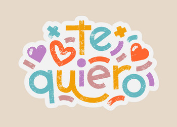 Te Quiero Vector Images (40)