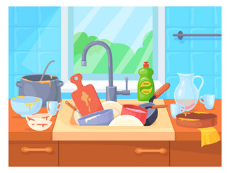 Kitchen Sink Cartoon Vector Images (over 1,800)