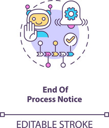 Manufacturing process automated production line Vector Image