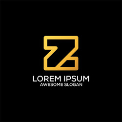 Golden Z Letter Vector Images (over 3,000)
