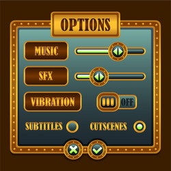 Game Menu Buttons Vector Images (over 7,700)