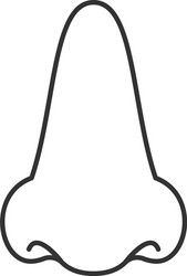 Nose Outline Vector Images (over 13,000)