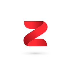 Letter z number 2 mosaic logo icon design template