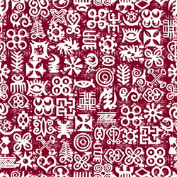 Adinkra & Akan West African Symbols Royalty Free Vector