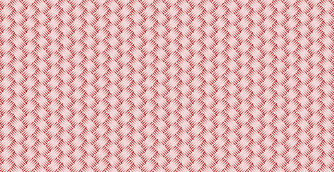 Panoramic red wicker background repeating Vector Image