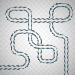 Tractor Tracks Clipart