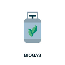 Biofuels icon simple element from alternative Vector Image