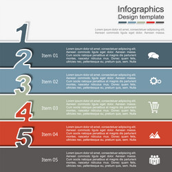 Infographic template can Royalty Free Vector Image