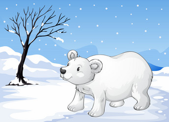 Snow Bear Falling Vector Images (over 110)