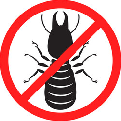 Anti termite symbol Royalty Free Vector Image - VectorStock