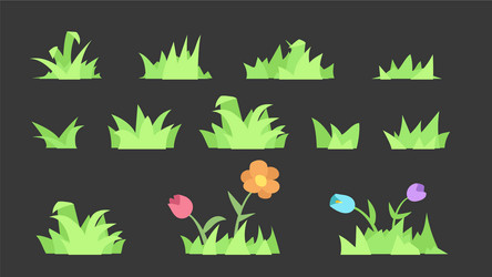 Simple Grass Vector