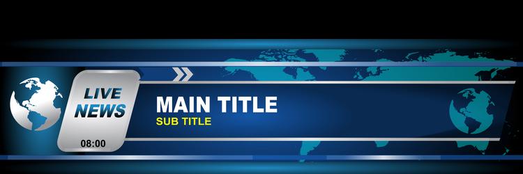 Lower title broadcasting television live streaming