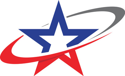 Star Wordmark Logo Concept Royalty Free Vector Image