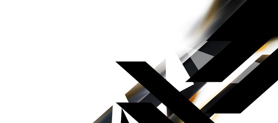 White black abstract background hex texture Vector Image