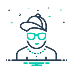 Dude Royalty Free Vector Image - VectorStock