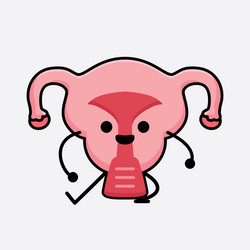 Cervix Happy Caricature Vector Images (over 120)