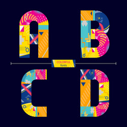 Font Abcd Text Alphabet Vector Images (over 560)
