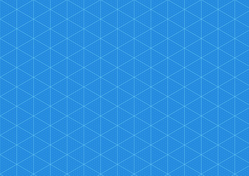 Blue square grid blueprint Royalty Free Vector Image