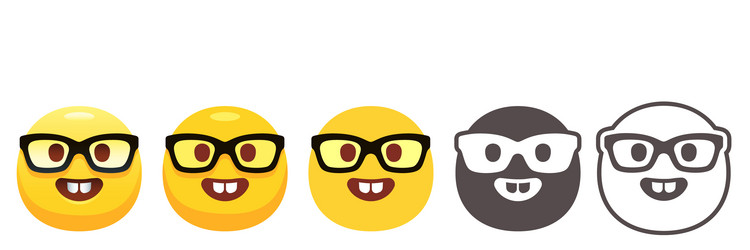Nerd Animated Emoticon