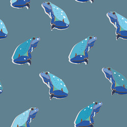 Blue Pattern Frog Vector Images (over 190)