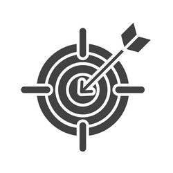 Milestone icon image Royalty Free Vector Image