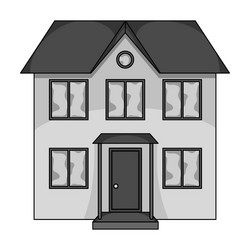 Single Storey House Icon Vector Images (over 200)