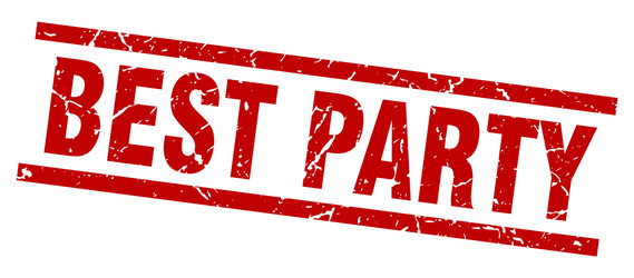 Square grunge red best choice stamp Royalty Free Vector