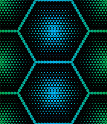 Hexagon seamless texture Royalty Free Vector Image