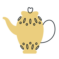 Teapot Royalty Free Vector Image - VectorStock